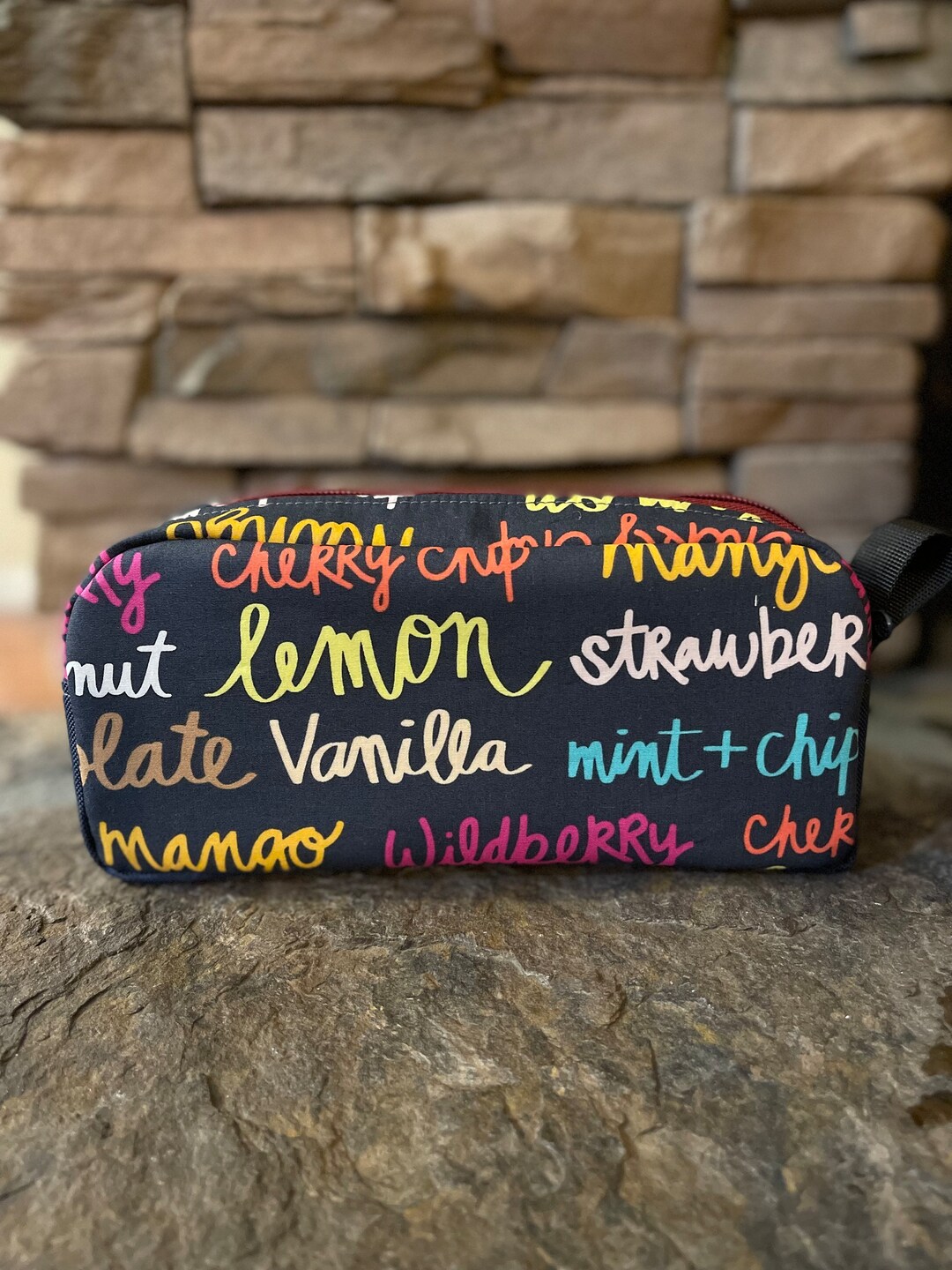 Flavor of the Day - Pencil Case or Toiletry Bag - Etsy