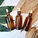 Amber Glass Dropper Bottle, Leakproof Essential Oil Tincture Bottle ...