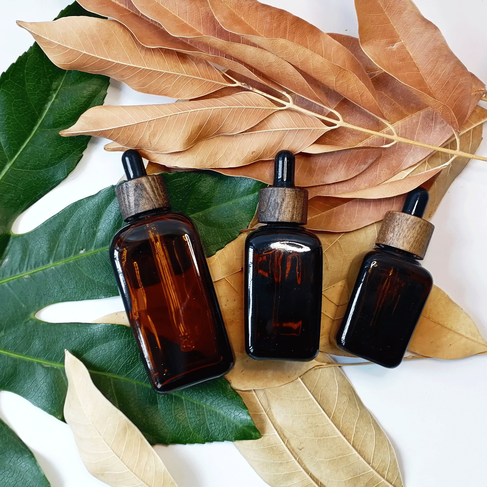 Essential Oil Dropper Bottle, Amber Glass Bottle Tincture Bottle With ...