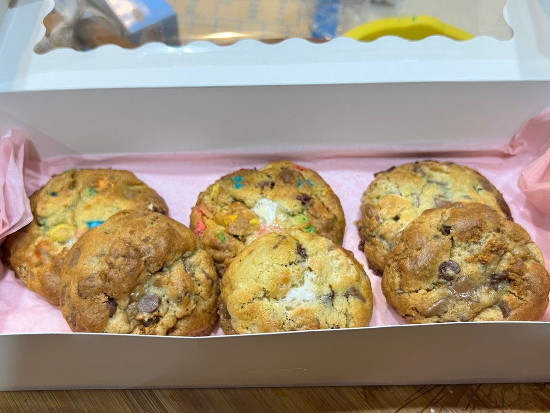 Assorted Flavors 3 Oz Cookies Box - Etsy