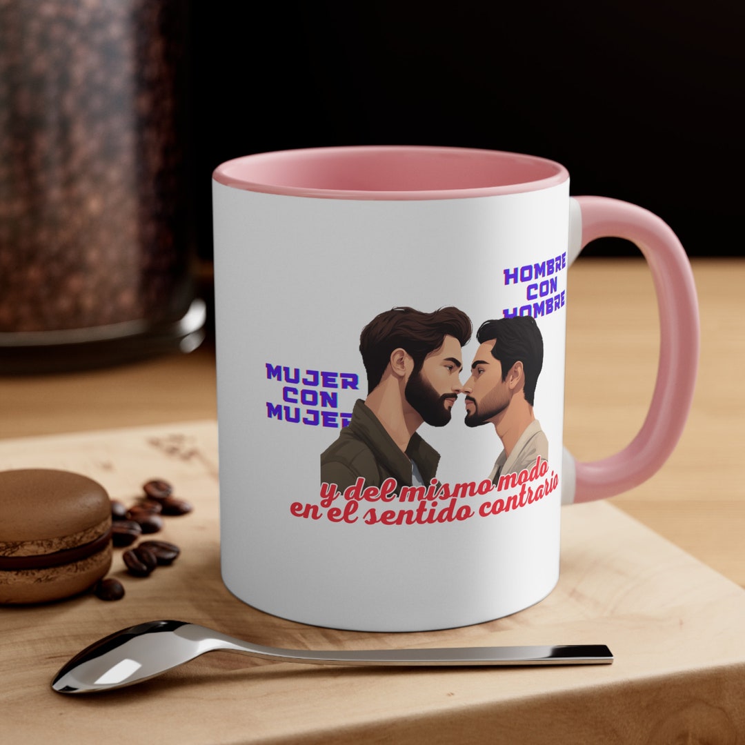 Mug: Man With Man humor, Meme - Etsy