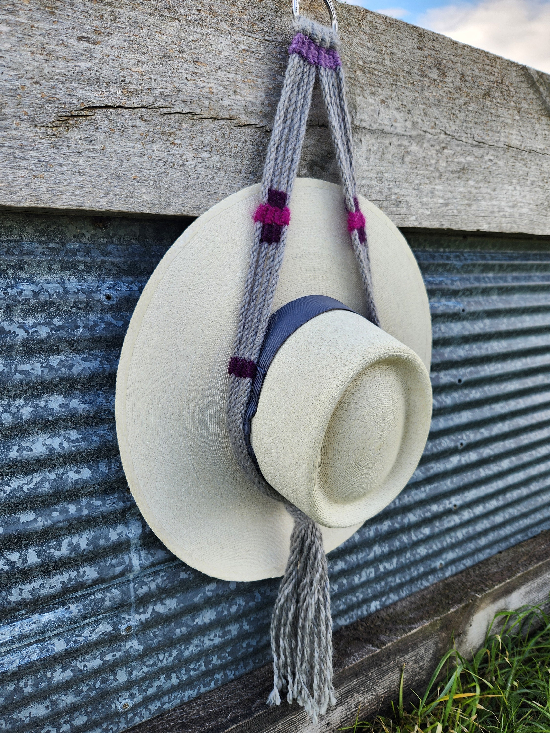 Mohair Cowboy Hat Hangers - Etsy