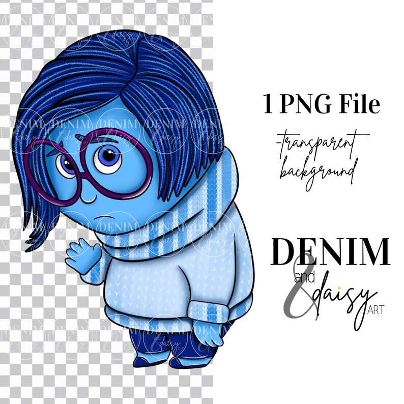 Inside Out Emotions Png, Sublimation Design, Digital Illustration ...