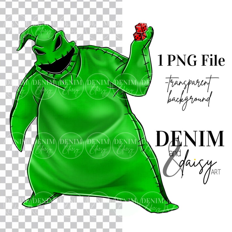 Oogie Boogie Png, Sublimation Design, Digital Illustration, Instant ...