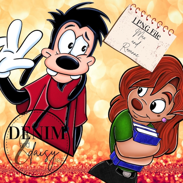 Max and Roxanne Png - Etsy