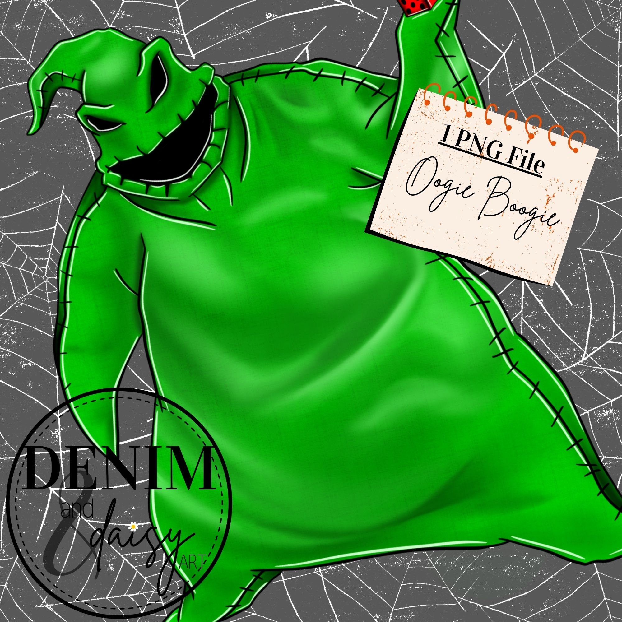 Oogie Boogie Png, Sublimation Design, Digital Illustration, Instant ...