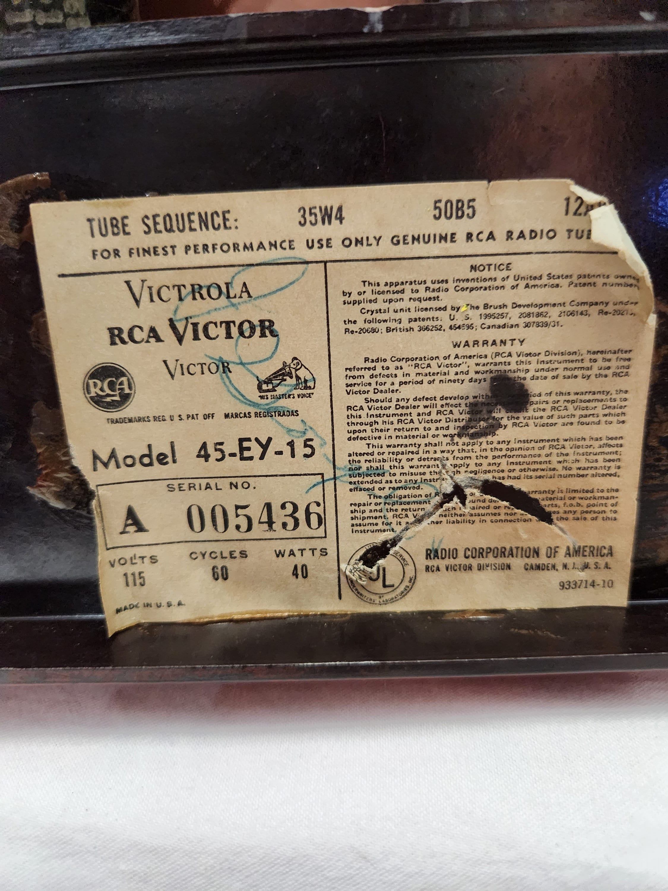 1950s RCA Victor Phonograph - Etsy