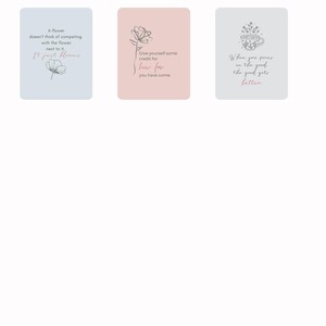 30 Empowering Affirmation Cards for Self-love, Manifestation, and ...