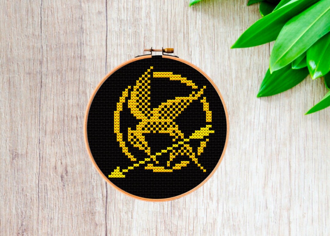 Mockingjay Symbol - Cross Stitch Pattern - Etsy