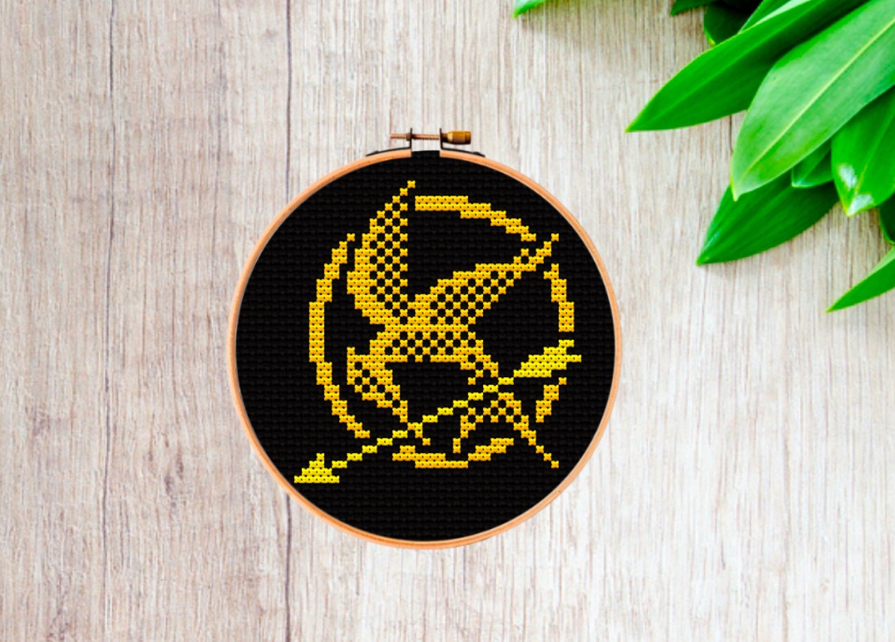 Mockingjay Symbol - Cross Stitch Pattern - Etsy