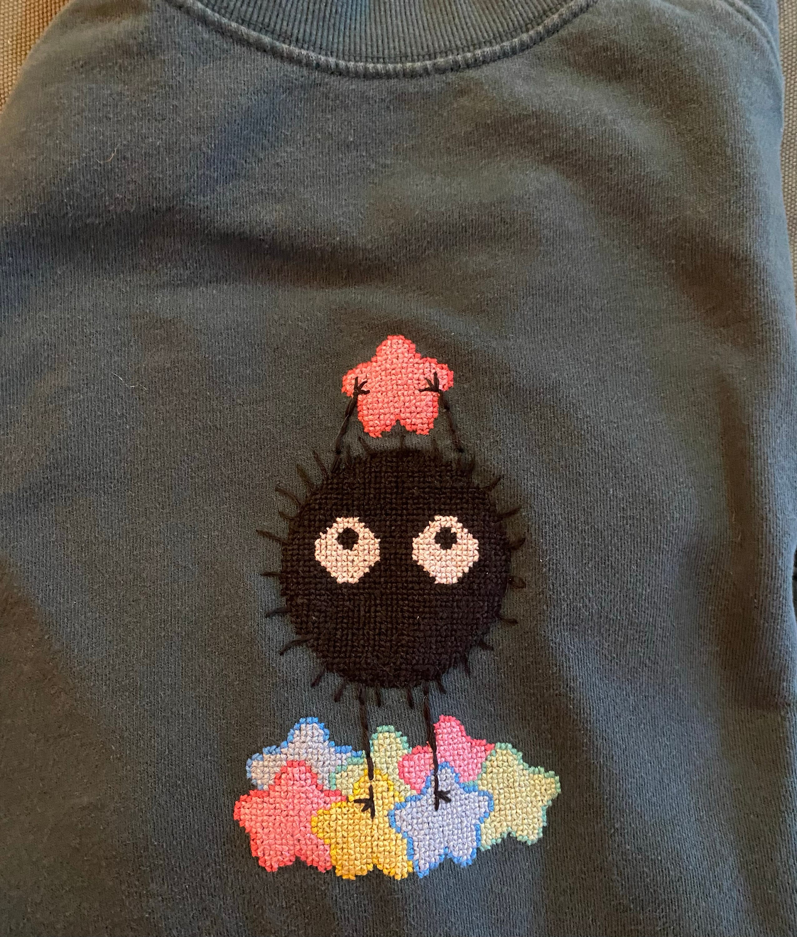 Soot Sprite Cross Stitch Pattern - Etsy