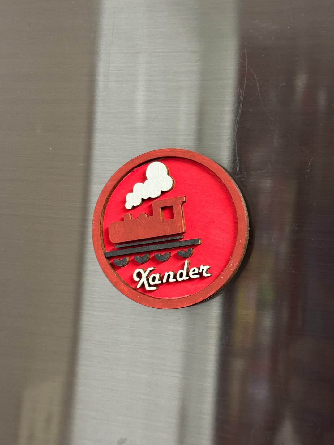 Train Themed Custom Wooden 3D 2.5” Fridge Magnets - Etsy
