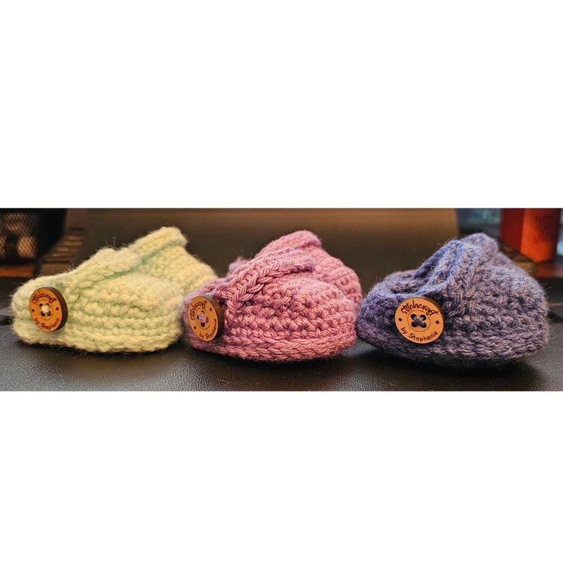 Baby Croc Crochet Shoes, Newborn Baby Shoes, Infant Slip on Shoes - Etsy