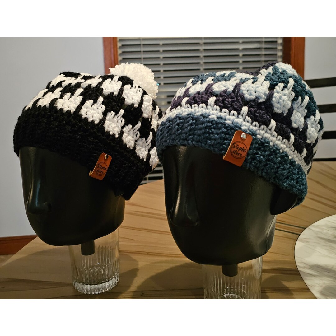 Fck Winter Hat, Middle Finger Messy Bun Beanie, Bad Finger Winter Hat ...