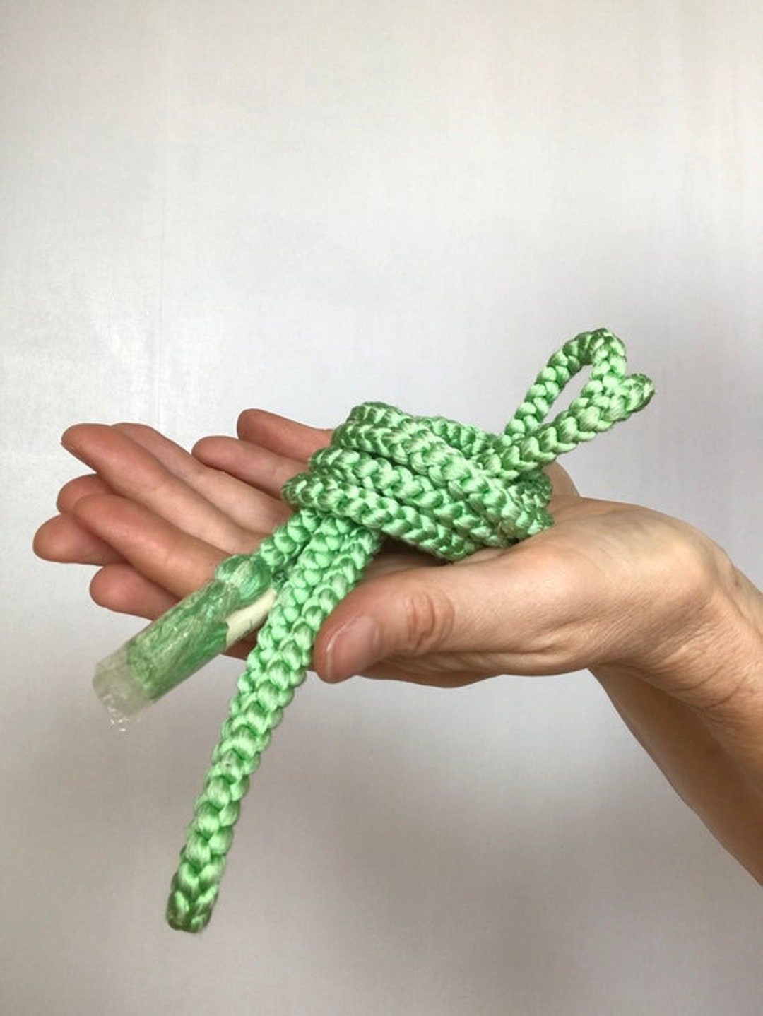 Obijime Green Silk Obi Cord Japanese Kimono Robe Cord Bright Green Obi ...