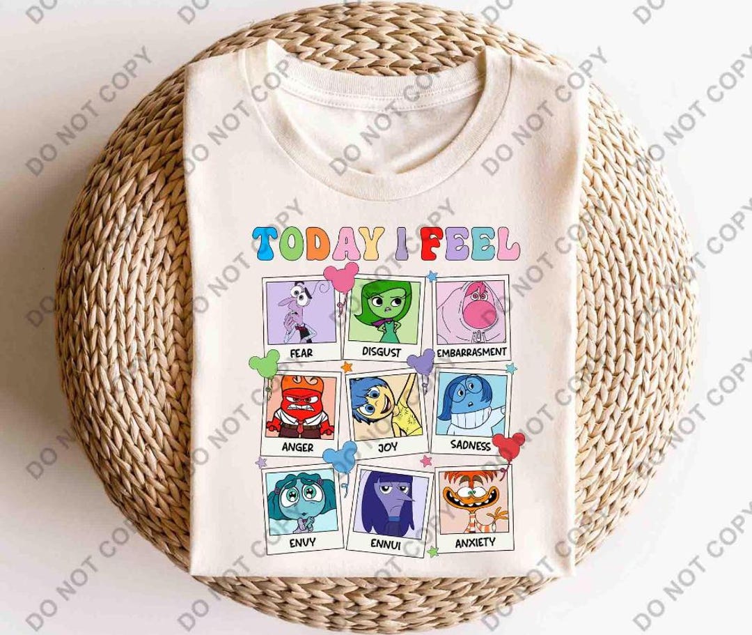 Inside Out Png,today I Feel,inside Out Characters Digital Download ...