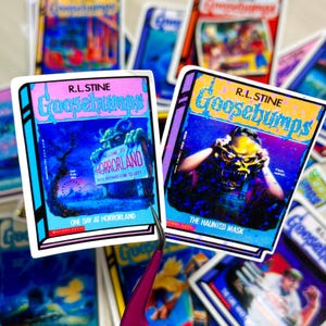 BIG Goosebumps Stickers|retro Tv Show|water Resistant ...