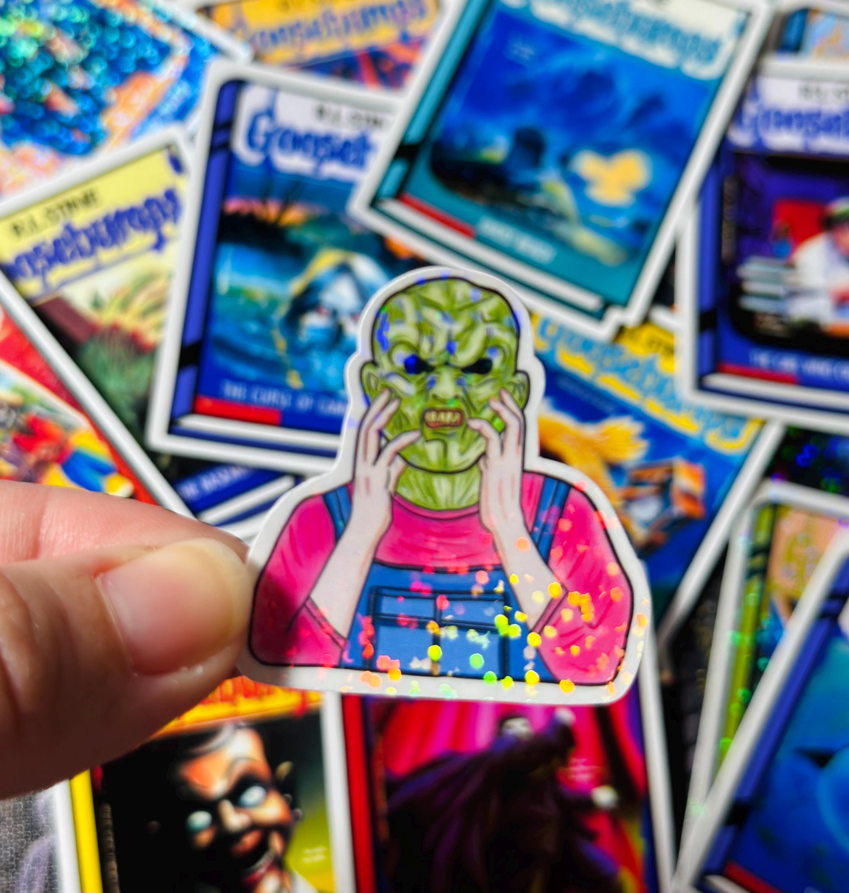 BIG Goosebumps Stickers|retro Tv Show|water Resistant ...