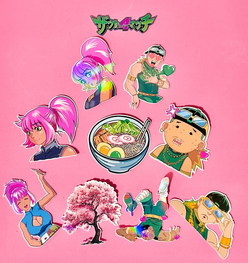 Ferxxo Anime Stickerssorry 4 That Much Videowaterproof Viny ...