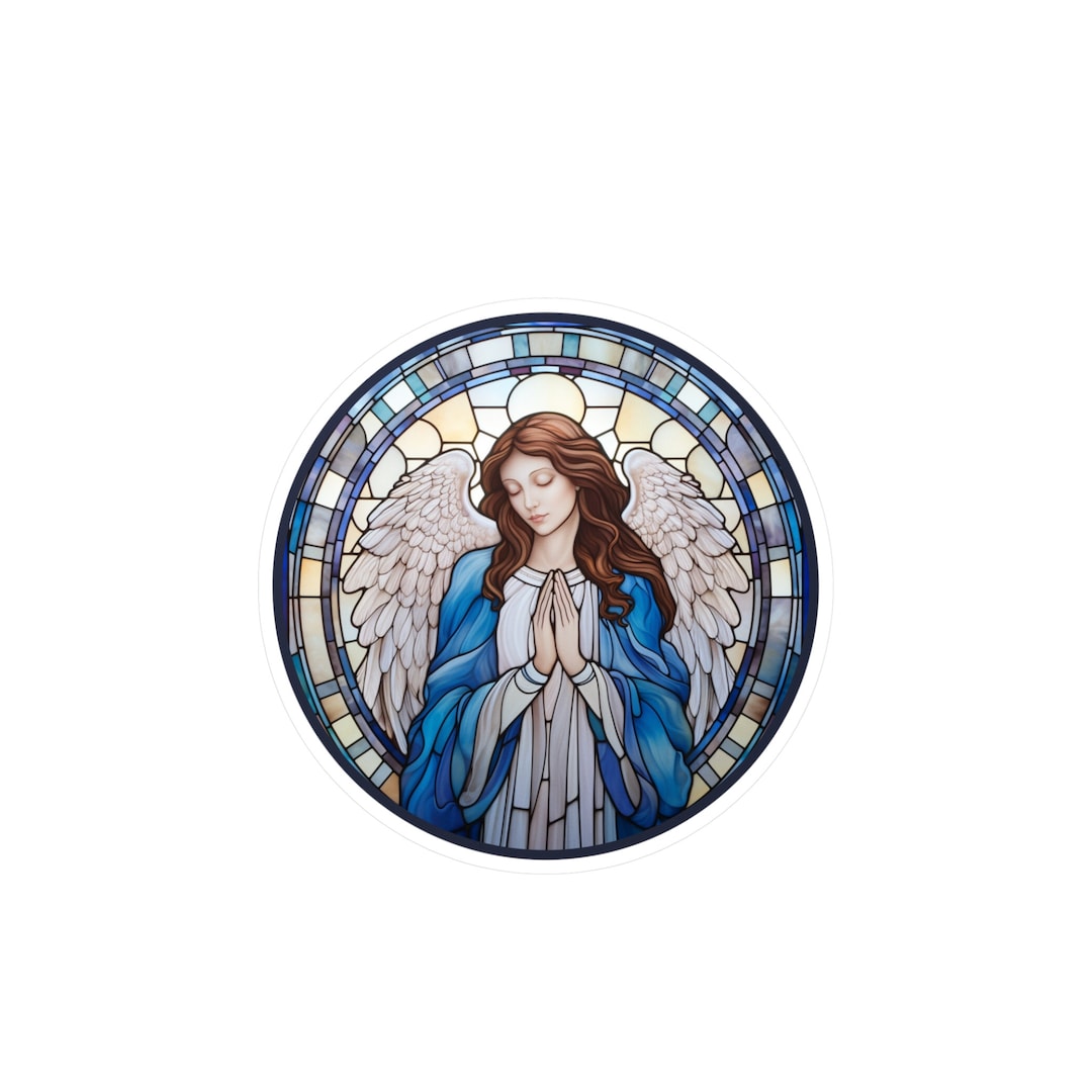 Angel Kiss-cut Vinyl Decals, Angel Decal - Etsy