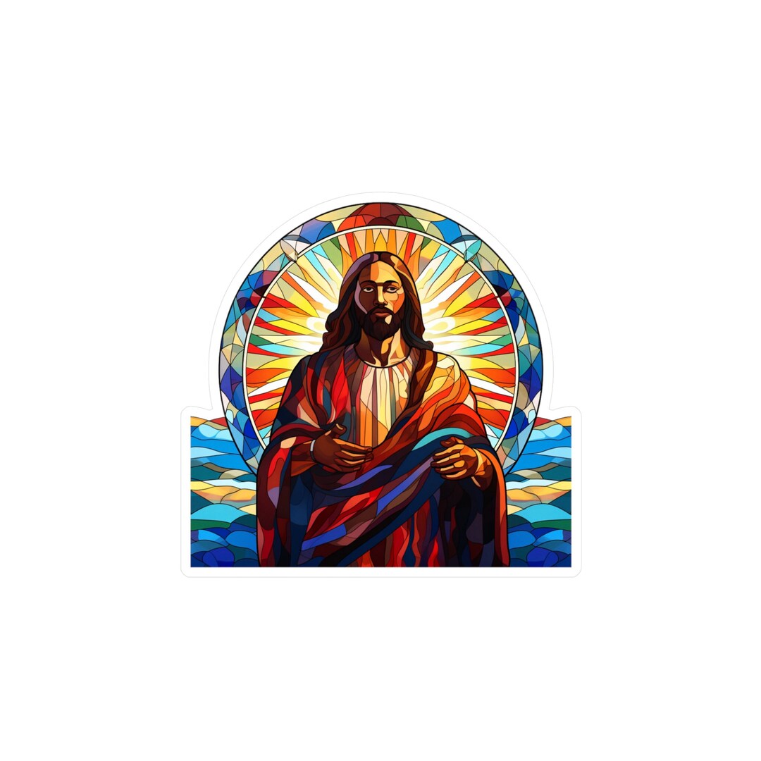 Jesus Kiss-cut Vinyl Decals, Jesus Decals - Etsy