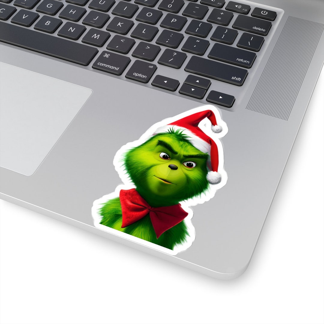 Sticker, Kiss-cut Grinch Christmas Stickers, Grinch Christmas Sticker ...