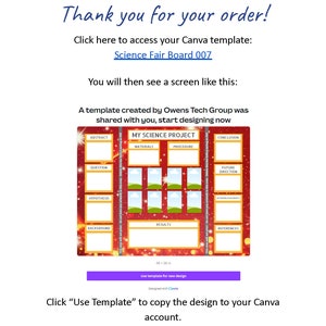 Science Fair Tri-fold Display | You Design & We Print | Only 24.99 - Etsy