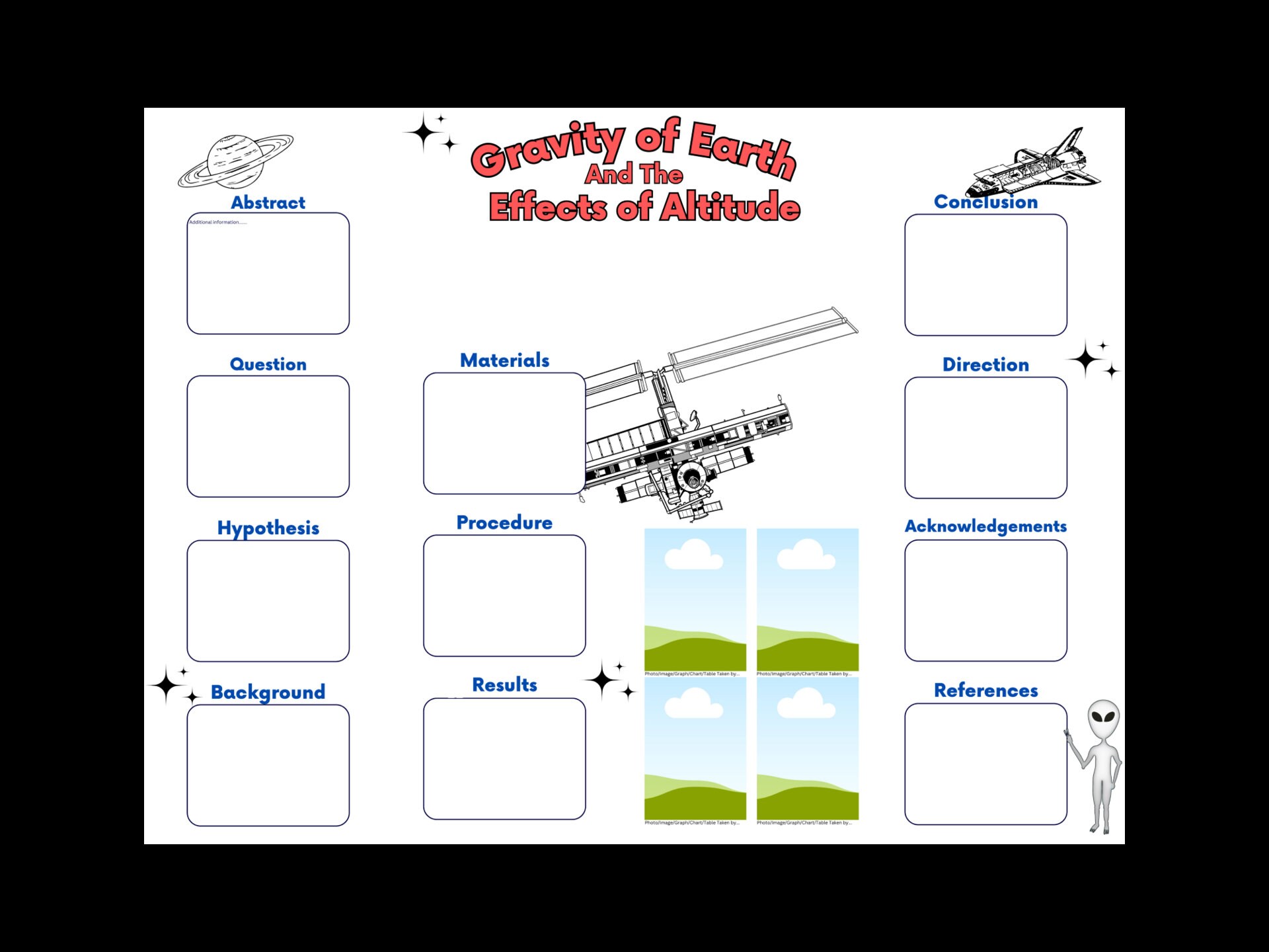 Science Fair Tri-fold Display | You Design & We Print | Only 24.99 - Etsy