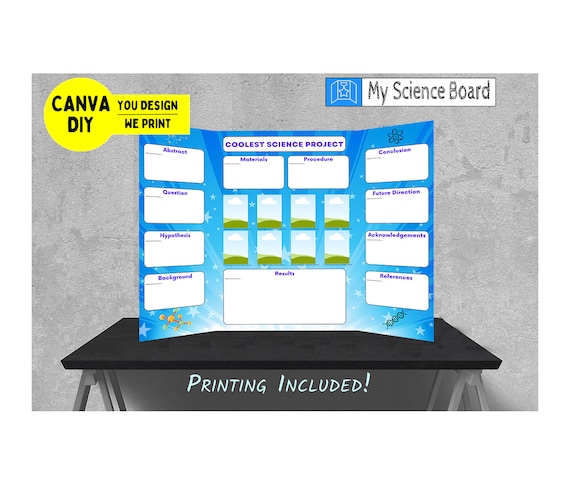 Tri Fold Poster Board Project Ideas Science Fair Tri Fold Display
