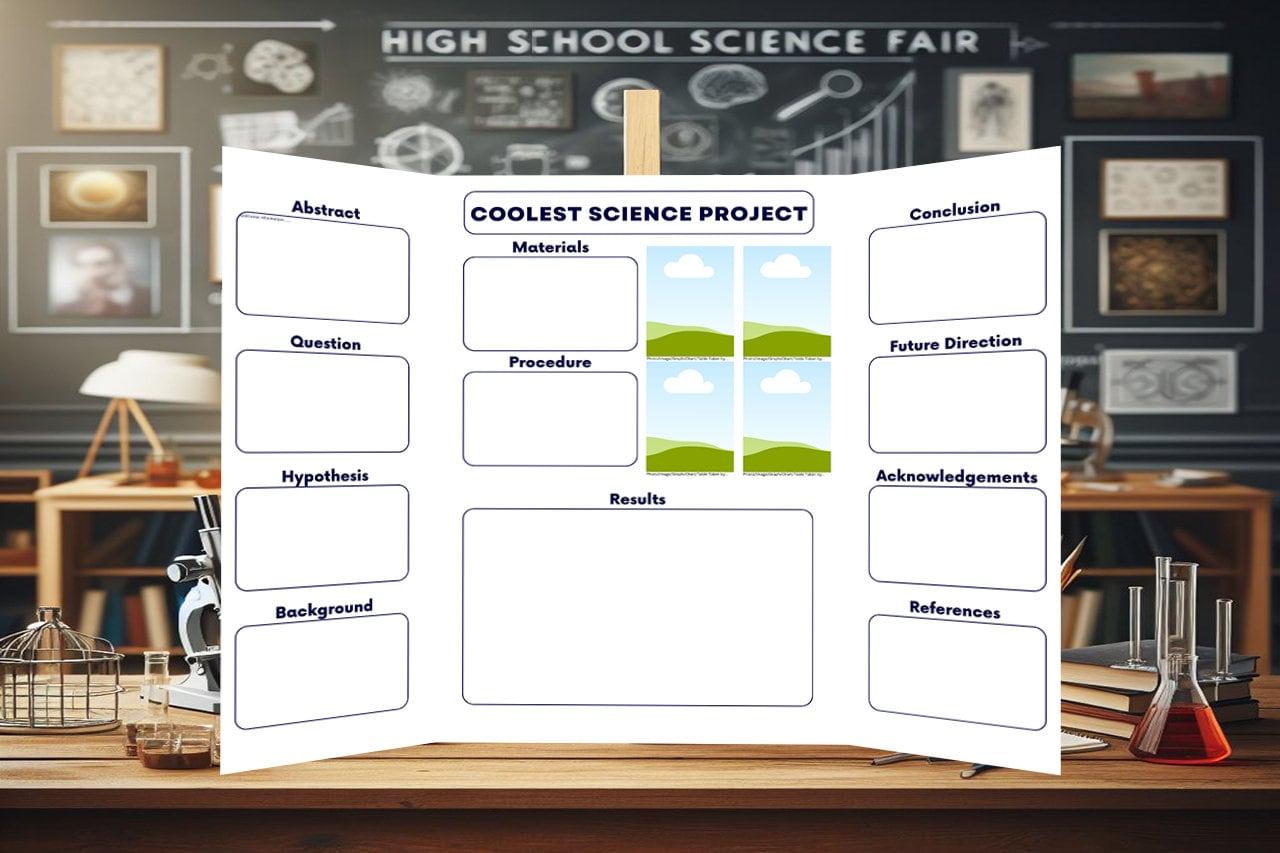 Science Fair Tri-fold Display | You Design & We Print | Only 24.99 - Etsy