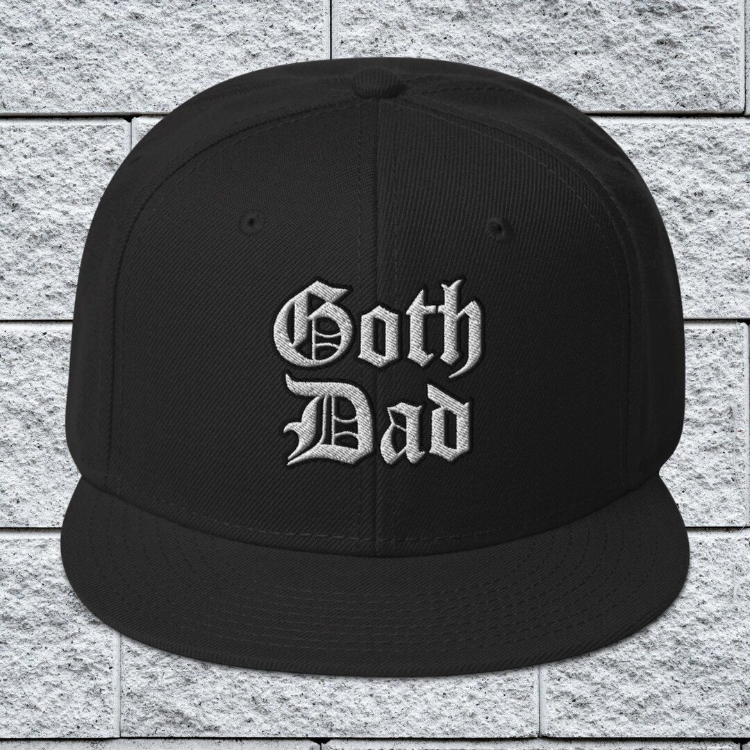 Goth Dad Snapback Hat - Etsy