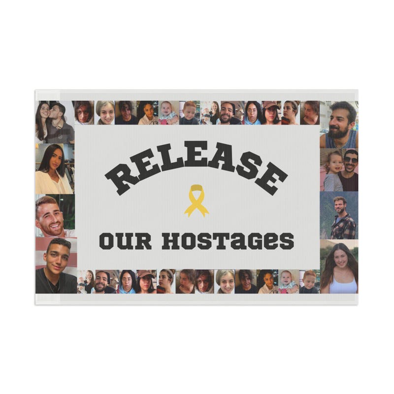 Yellow Hostage Pin - Etsy