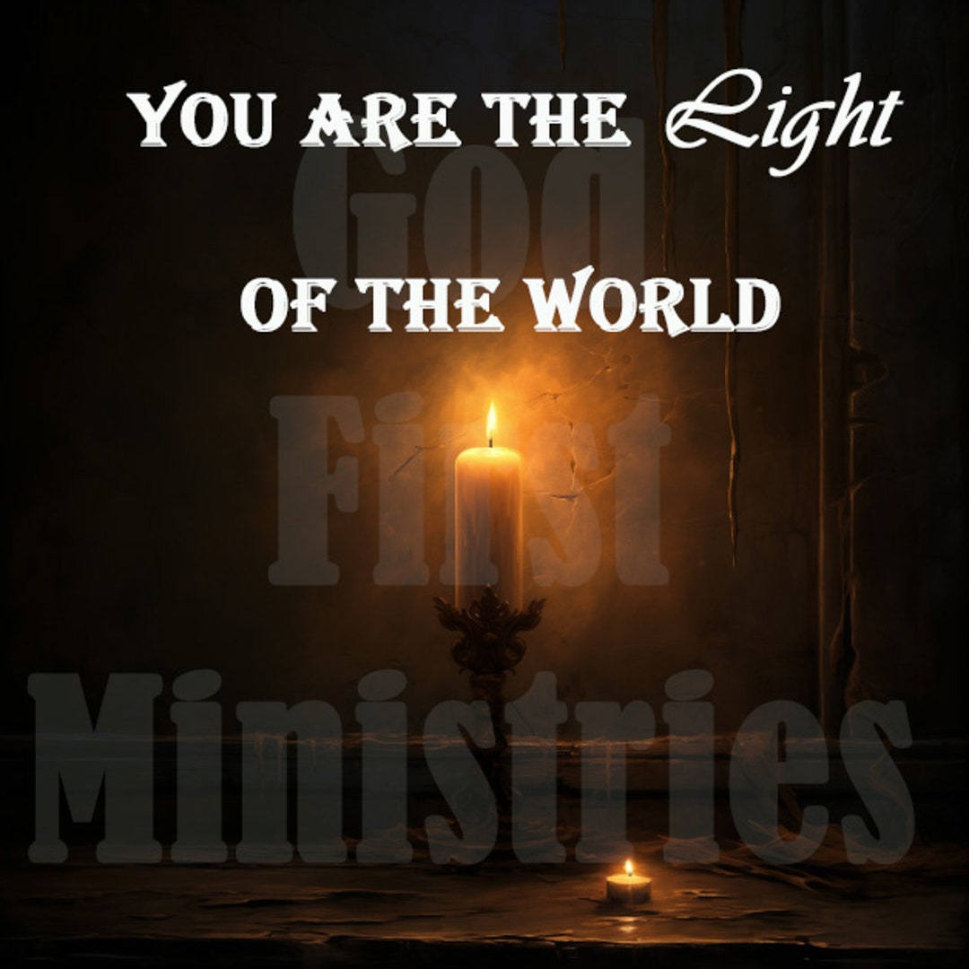 You Are the Light - Christian Digital Artwork for Desktop Wallpaper, E ...