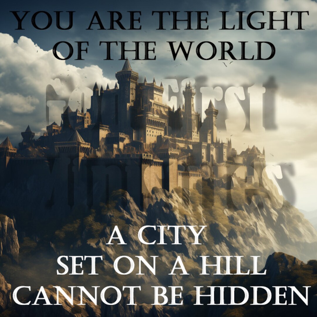 You Are the Light of the World - Christian Digital Artwork for Desktop ...