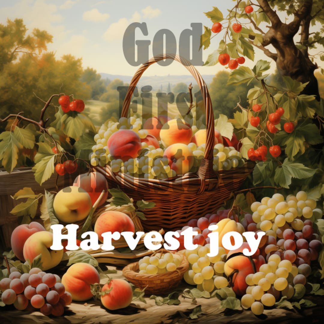 Harvest Joy - Christian Digital Artwork for Desktop Wallpaper, E-cards ...