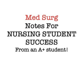 FILLABLE Nursing School Medical Surgical Template Printable Med Surg ...
