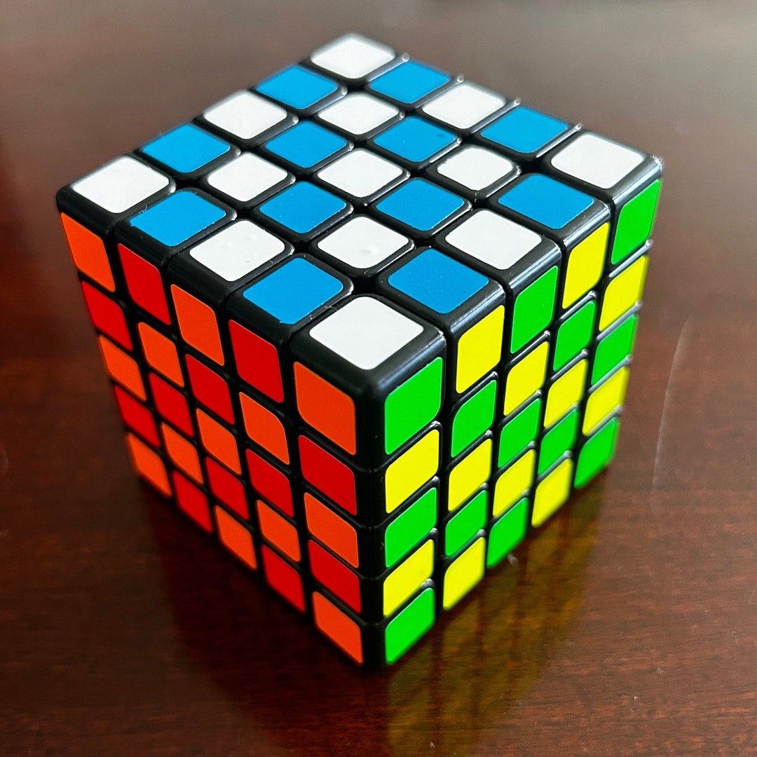 5 X 5 X 5 Rubiks Cube With Japanese Color Scheme - Etsy