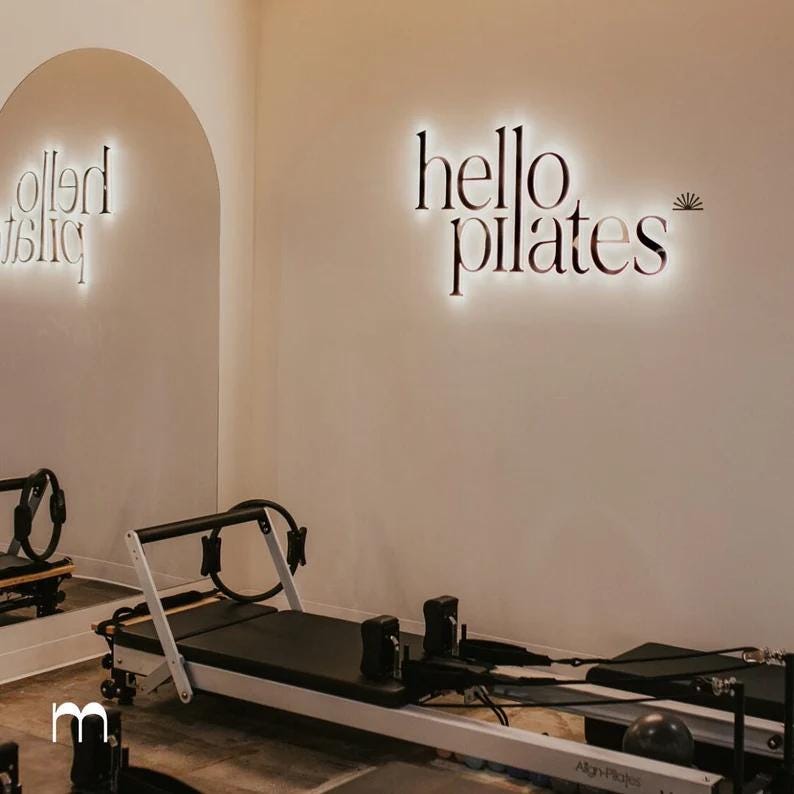 Illuminated Business Signage Reception Office Lobby Led Sign Custom 3D ...