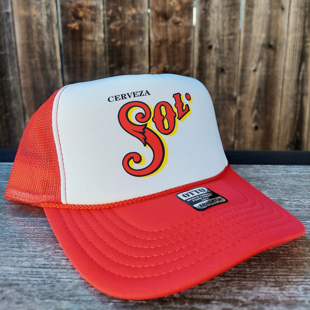 Trucker Hats, Trucker Hat, Sol, Cerveza Sol, Mexican Beer, Mexican ...