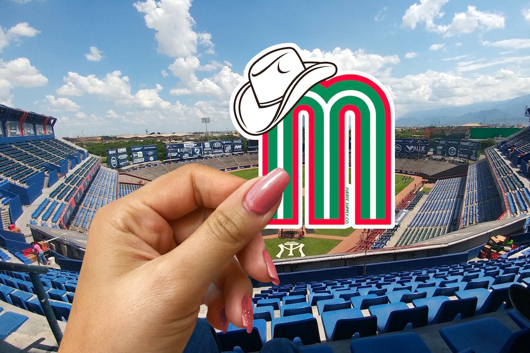 Mexican Stickers, Mexico M Logo, LMB, Beisbol Mexicano, Mexican ...