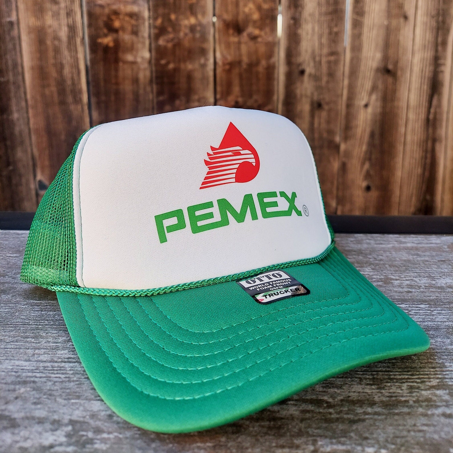 Trucker Hats, Vintage Mesh Trucker Hats, Pemex, Trucker Baseball Caps ...