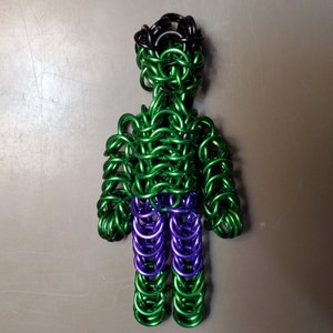 Wobbles Superhero Inspired Chainmail Fidget Action Figure 3D ...