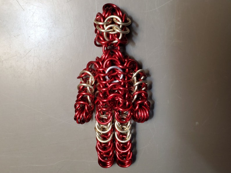 Wobbles Superhero Inspired Chainmail Fidget Action Figure 3D ...