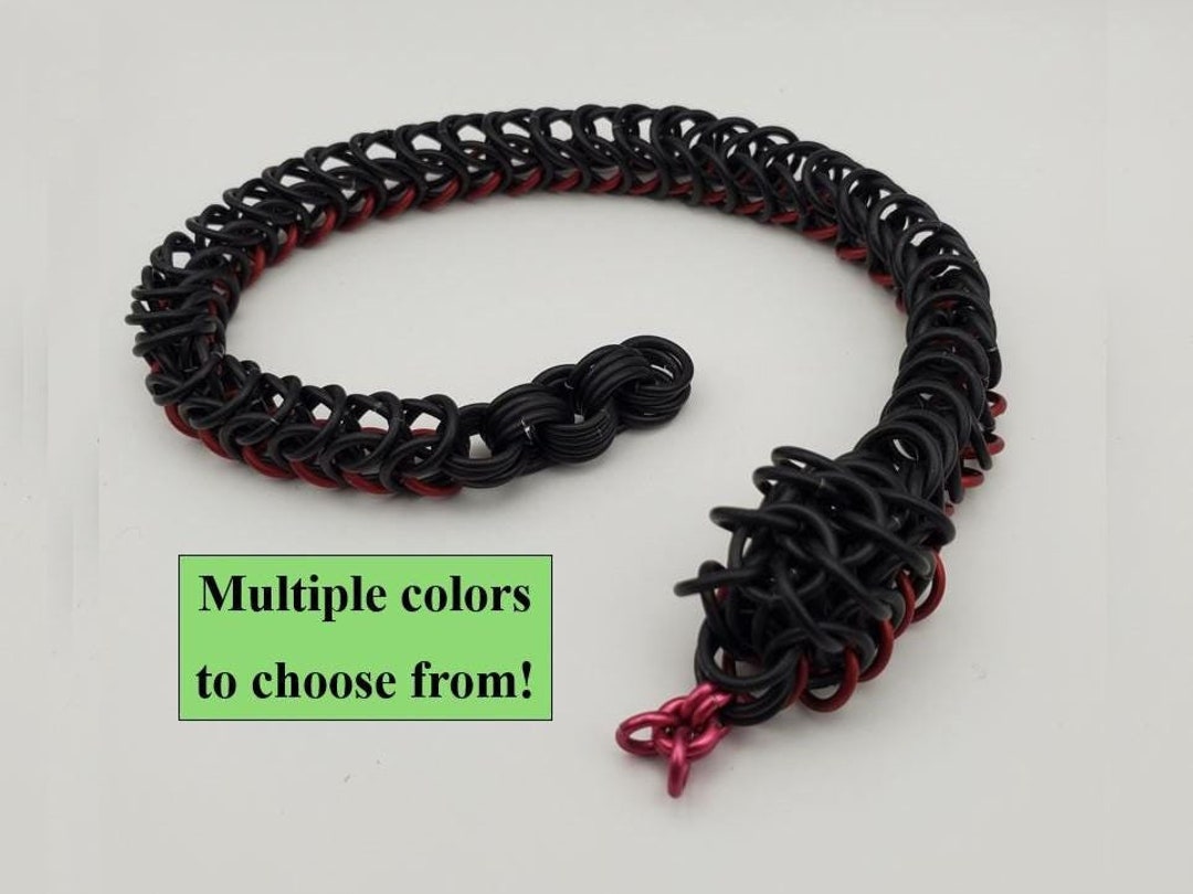 Snake - Chainmail Fidget Toy - Aluminum - 3D Articulating Serpent ...