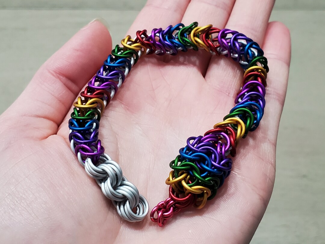 Snake Fidget Rainbow Aluminum Chainmail 3D Articulating Serpent ...