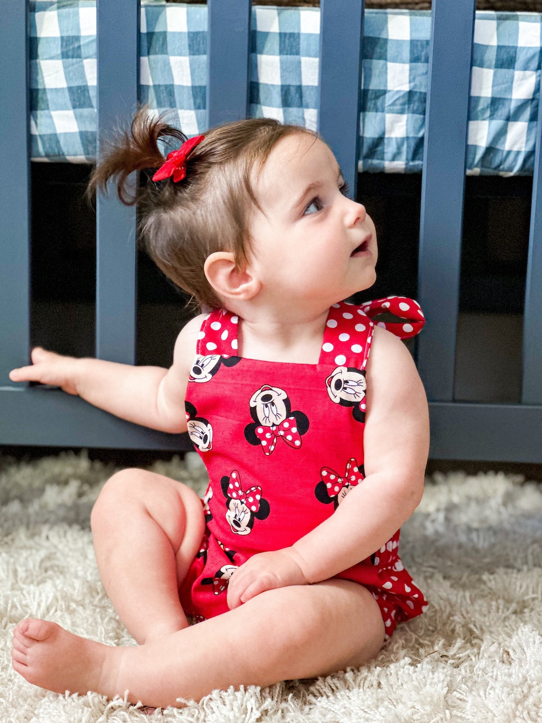 Minnie Mouse Romper for Toddler Newborn Baby Girl Boy, Baby Girl Disney ...