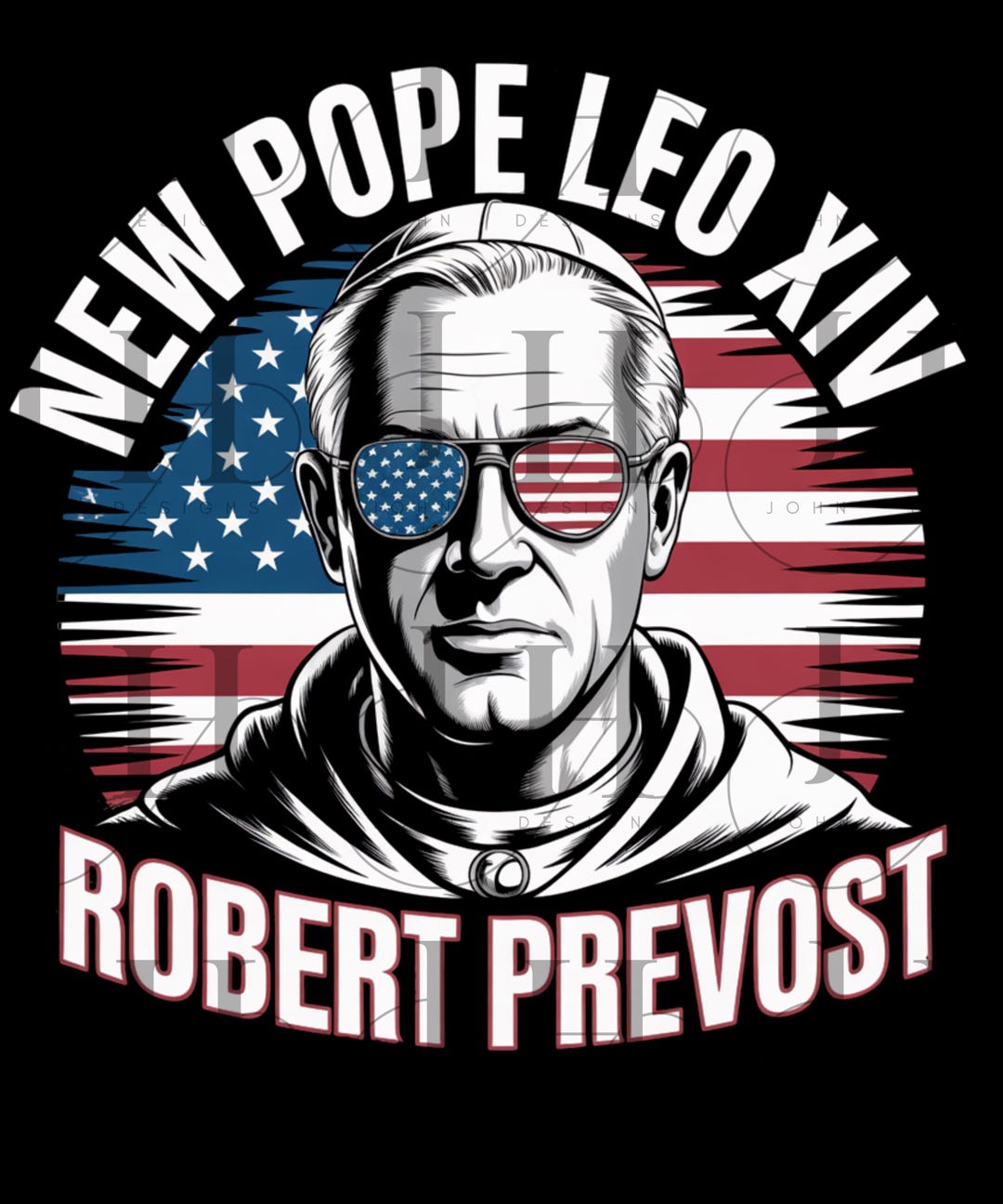 Pope Leo XIV Robert Prevost PNG, New Pope Robert Prevost Png, First ...