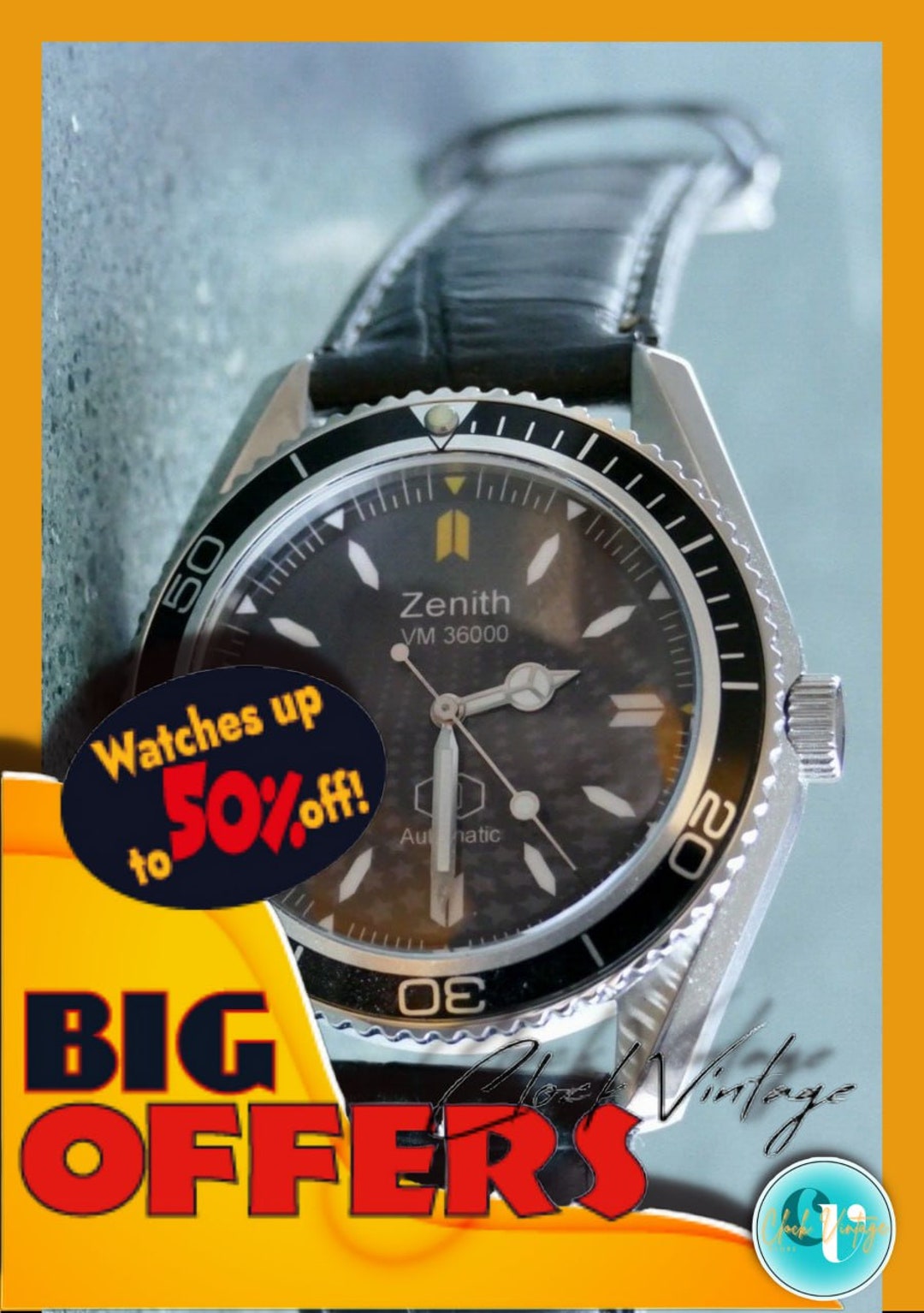 ZENITH US HB Vintage Vinmov Z01 74s - Etsy