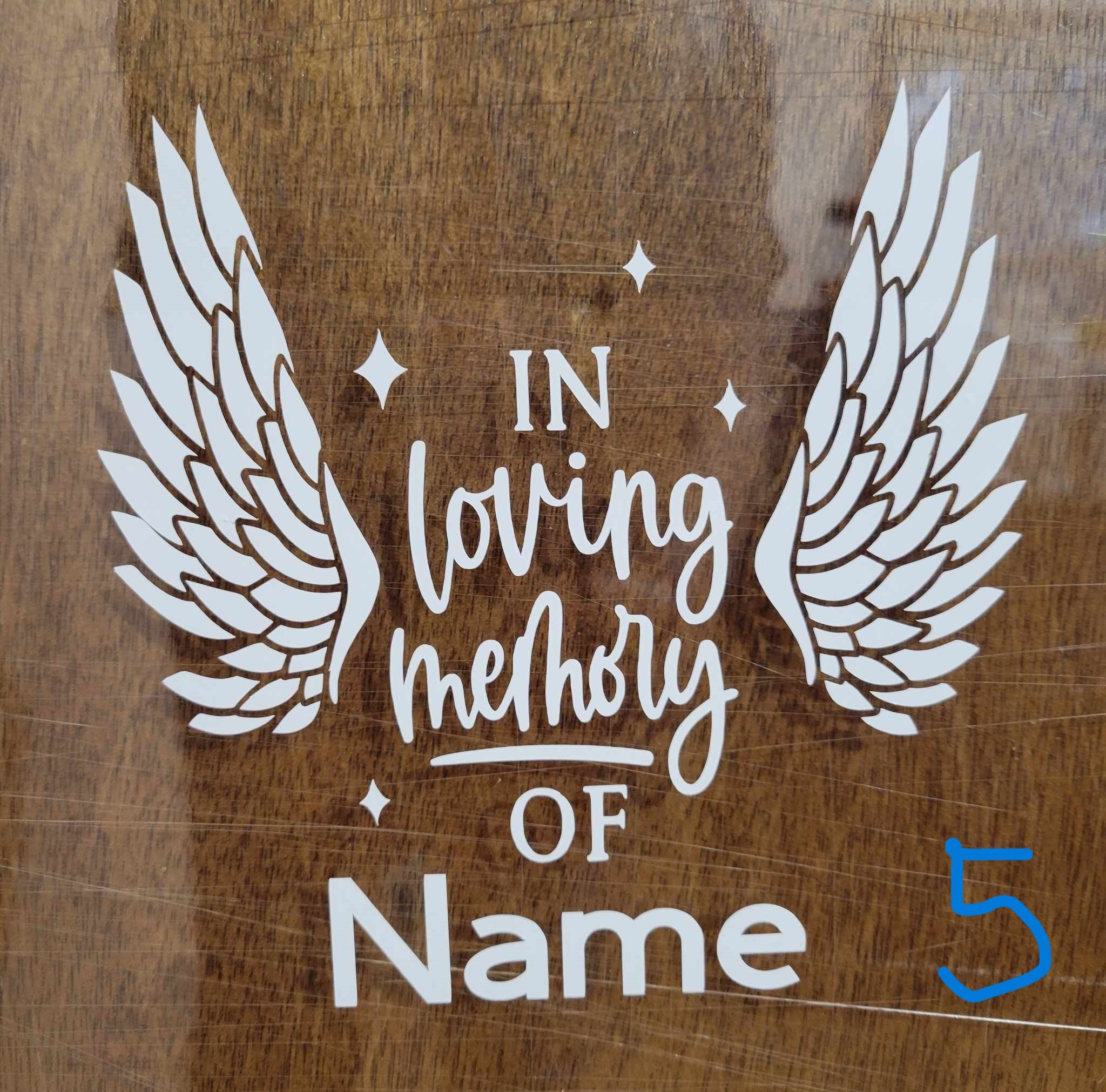 Memorial Car Decals - Etsy