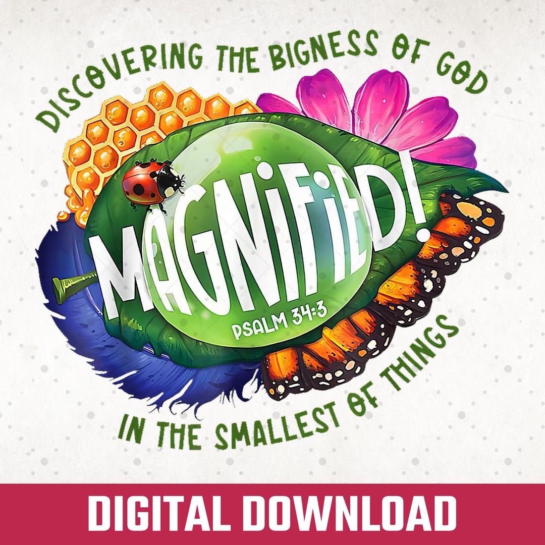 VBS 2025 Magnified Smallest Insects Adventure Christian Png, PNG for ...